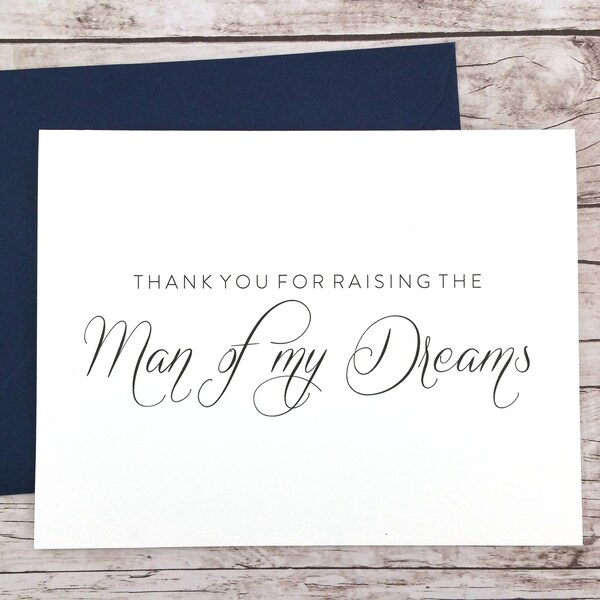 Thank You For Raising The Man Etsy