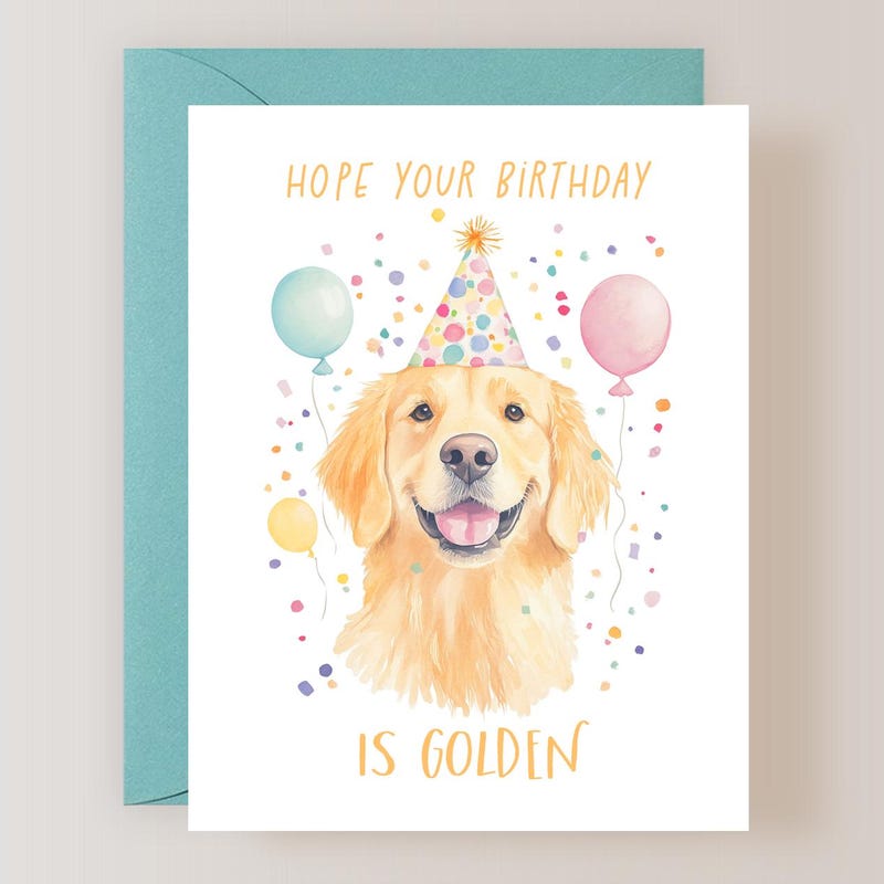 Birthday Card Retriever - Etsy