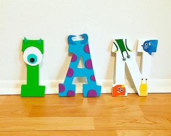 Monsters inc letters | Etsy