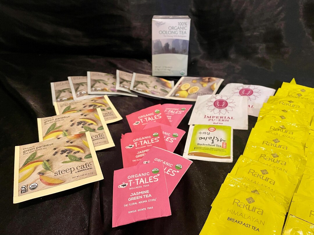 Tea Sampler Variety Teas Trial Tea Pack Kit Organic - Etsy