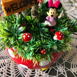 Minnie Topiary Decor, Disney Everyday Topiary, Minnie Topiary, Minnie ...