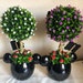 Mickey and Minnie Set of Topiaries, Mickey Topiary Decor, Minnie ...
