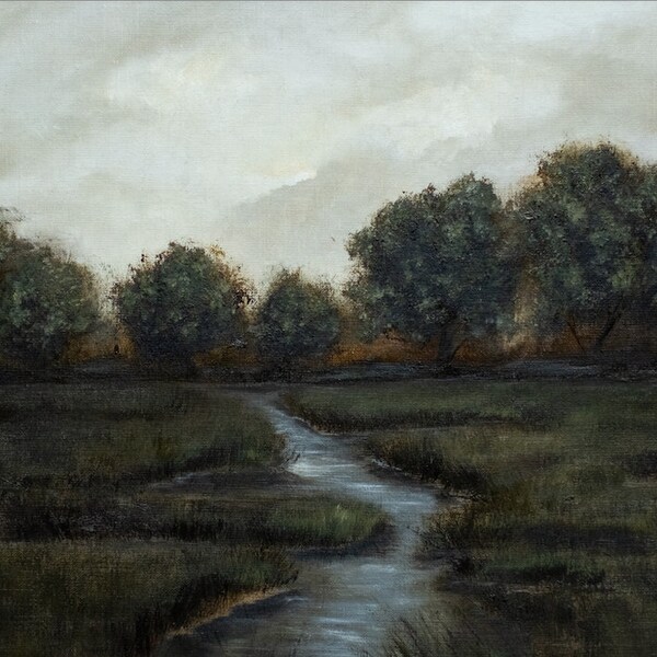 Marsh Scene Art - Etsy