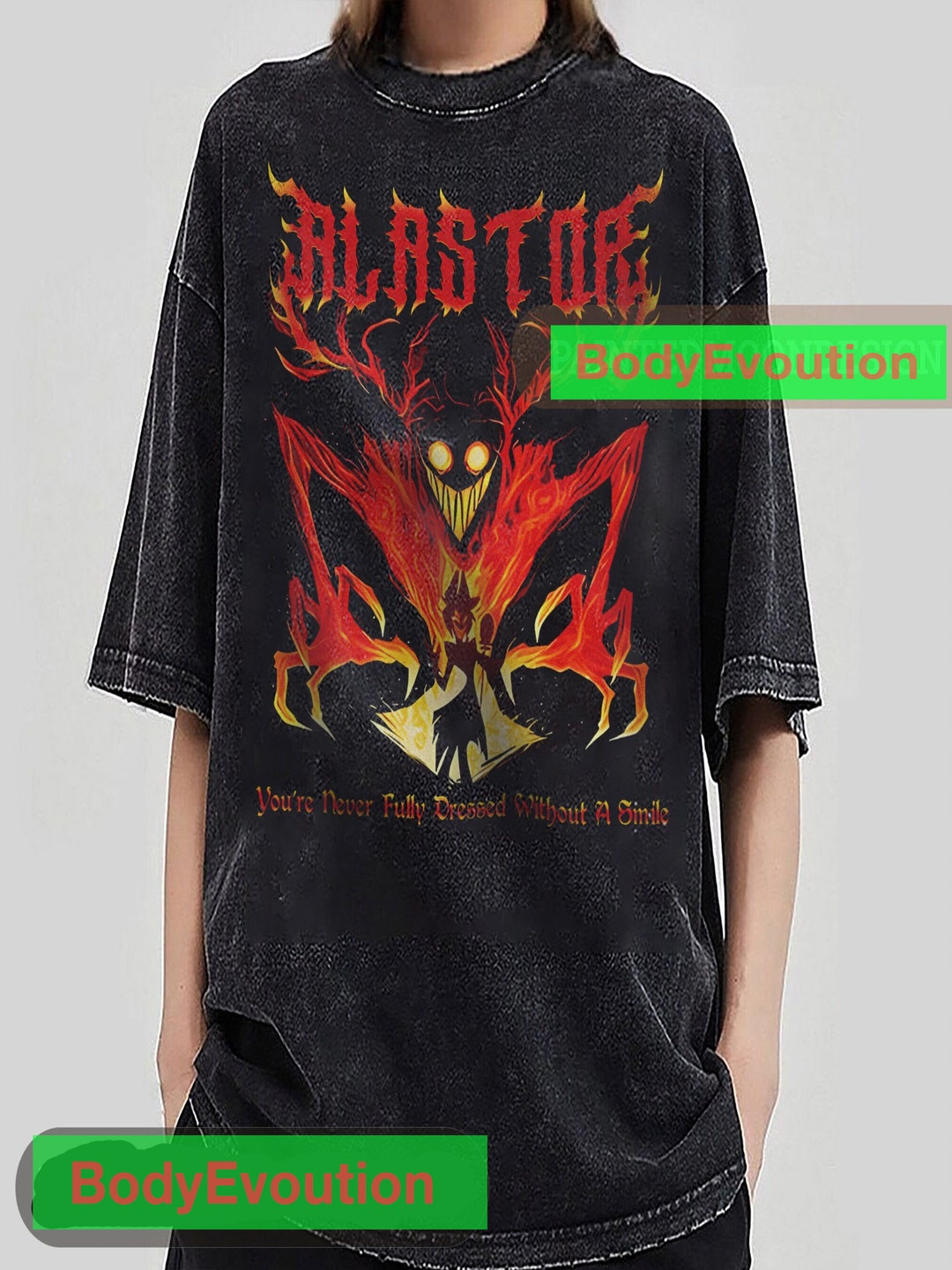 Alastor Demon Inside, Alastor Hazbin Hotel Shirt, Alastor Vivziepop ...