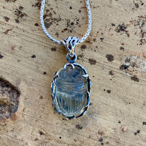 Glass Scarab - Etsy