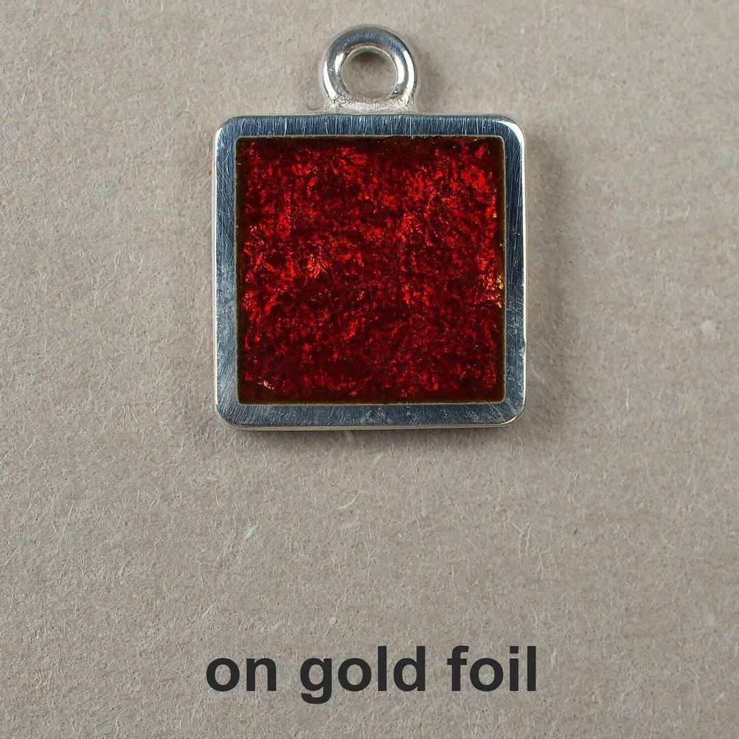 Enamel Powder No 42, 25g, Dark Red Transparent Enamel, Glassed Enamel ...