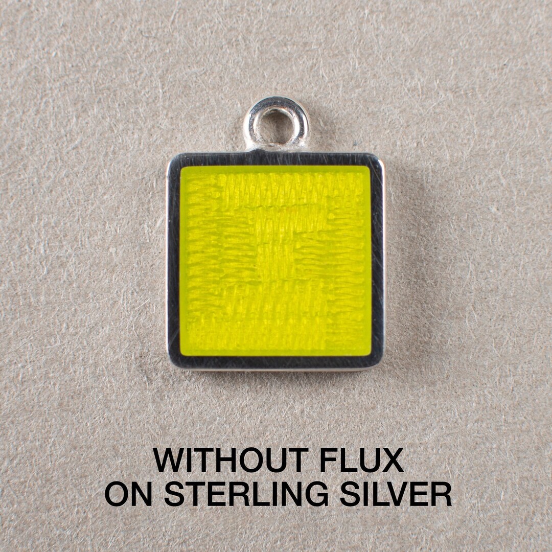 Enamel Powder Yellow Transparent Enamel No. HS-12, 25gr. Glassed Powder ...