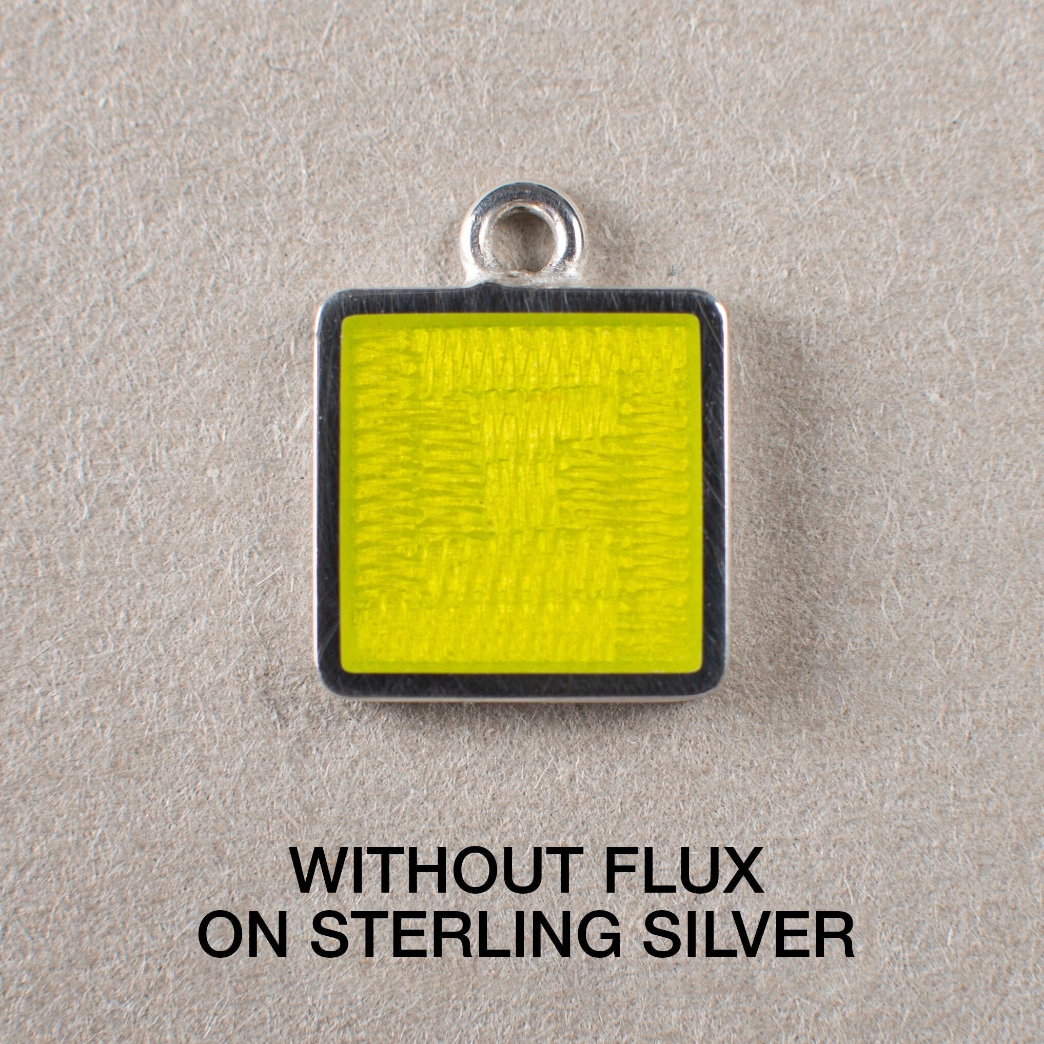 Enamel Powder Yellow Transparent Enamel No. HS-12, 25gr. Glassed Powder ...