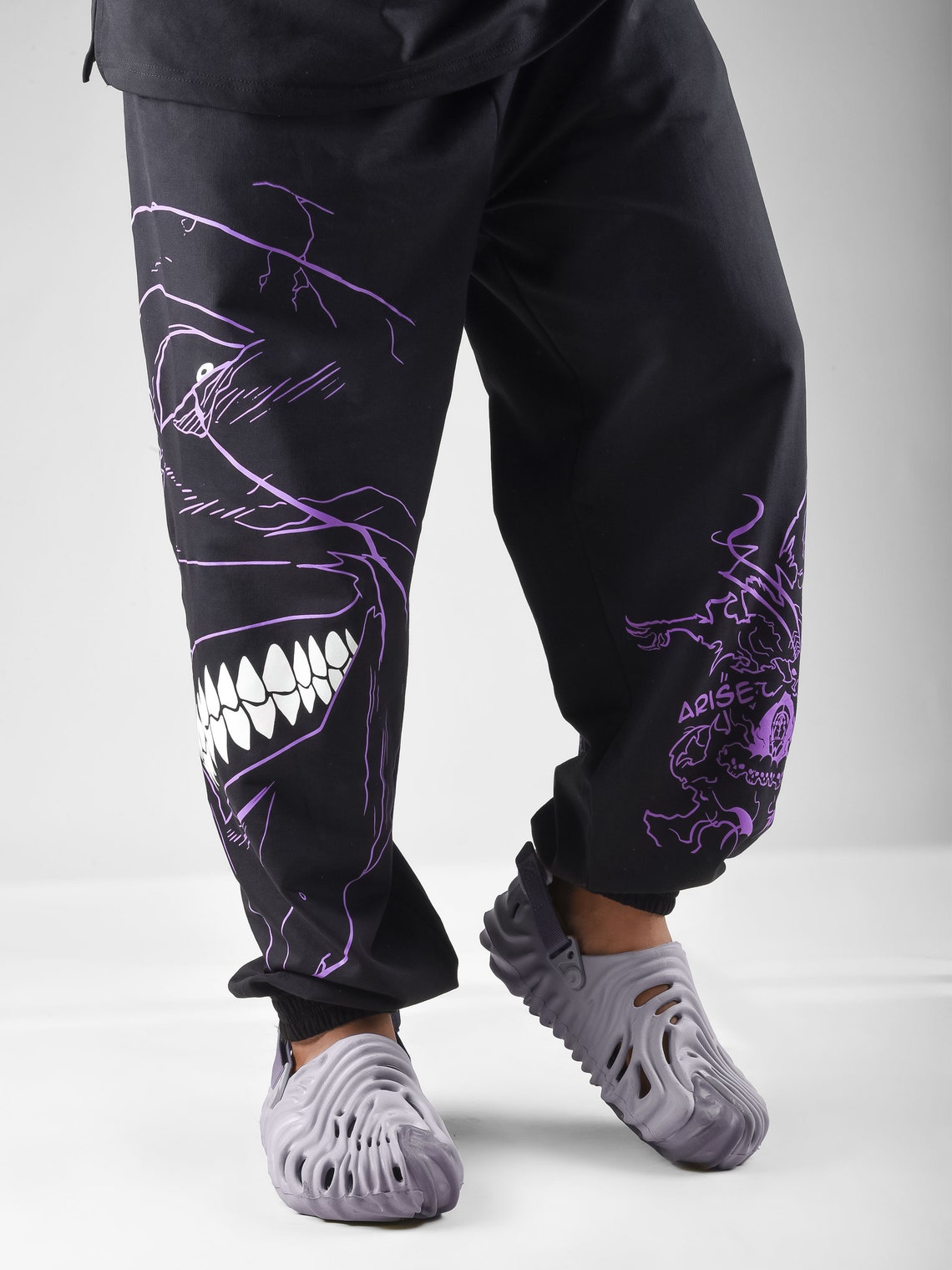 Anime Jogger, Printed Anime Inspired Japanese Manga Track Pants Otaku ...