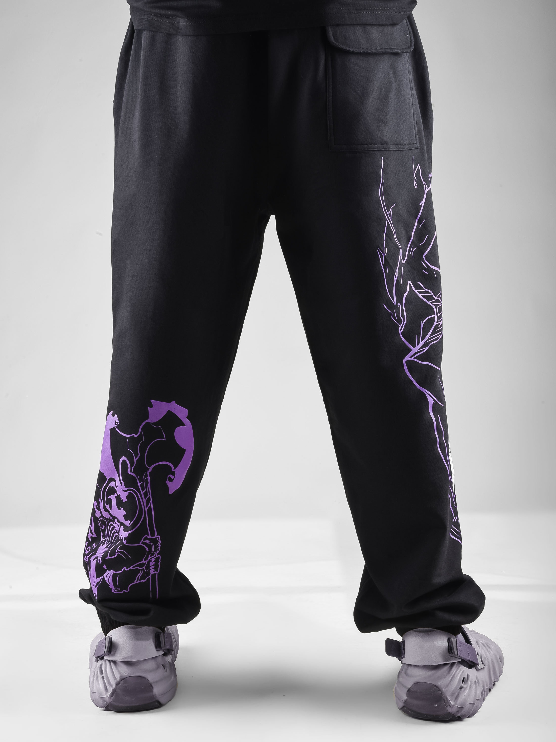 Anime Jogger, Printed Anime Inspired Japanese Manga Track Pants Otaku ...