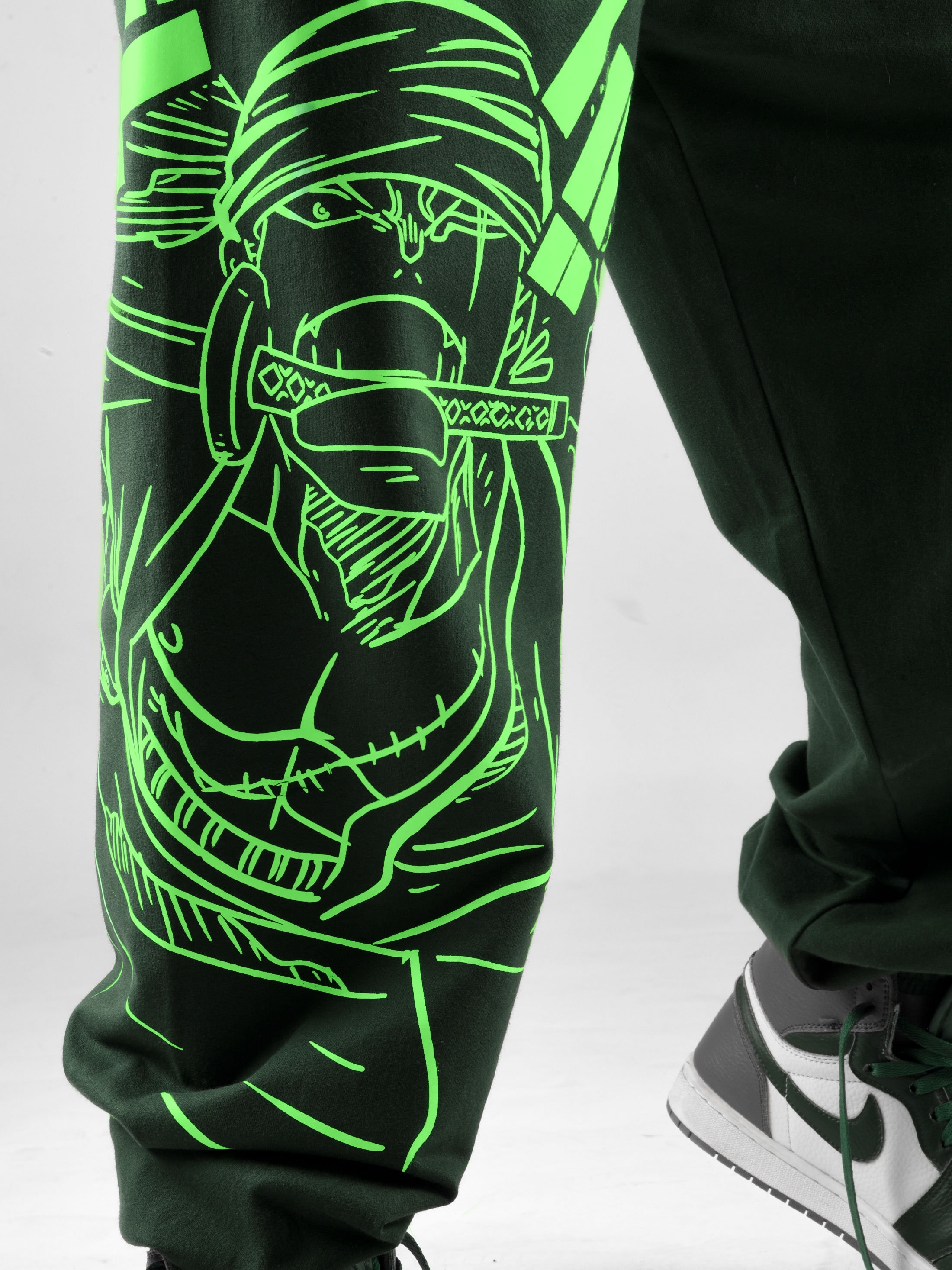 Anime Jogger, Hunter Neon Printed Anime Inspired Japanese Manga Track ...