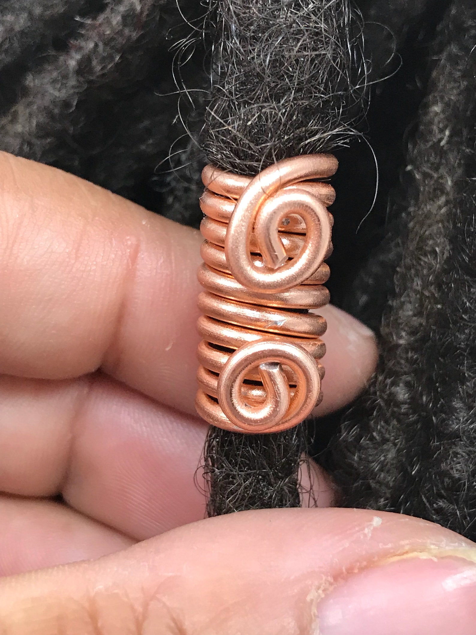 Loc Jewelry Copper Loc Jewelry Copper Dread Cuff Dread | Etsy