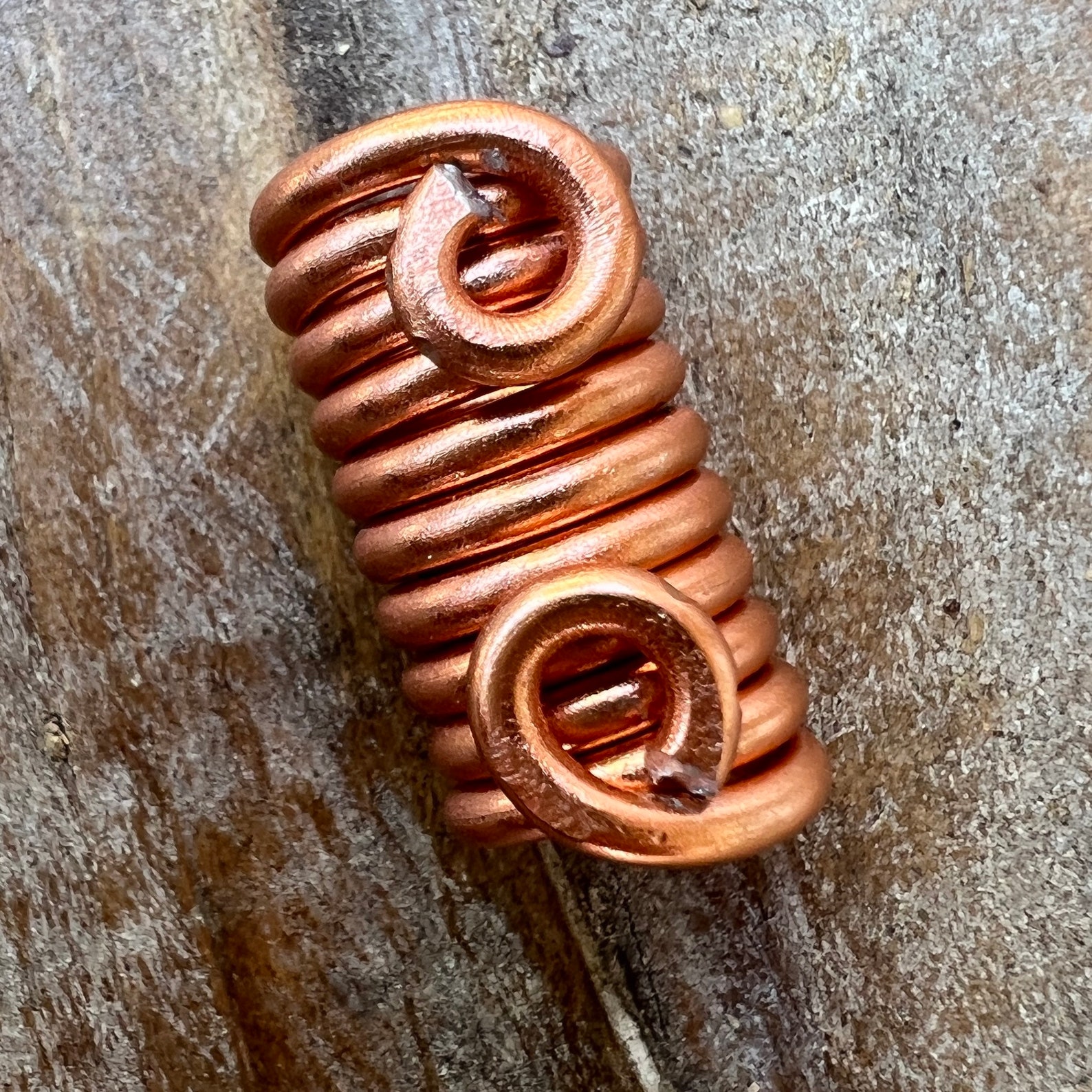 Loc Jewelry, Copper Loc Jewelry, Copper Dread Cuff, Dread Bead, Loc ...