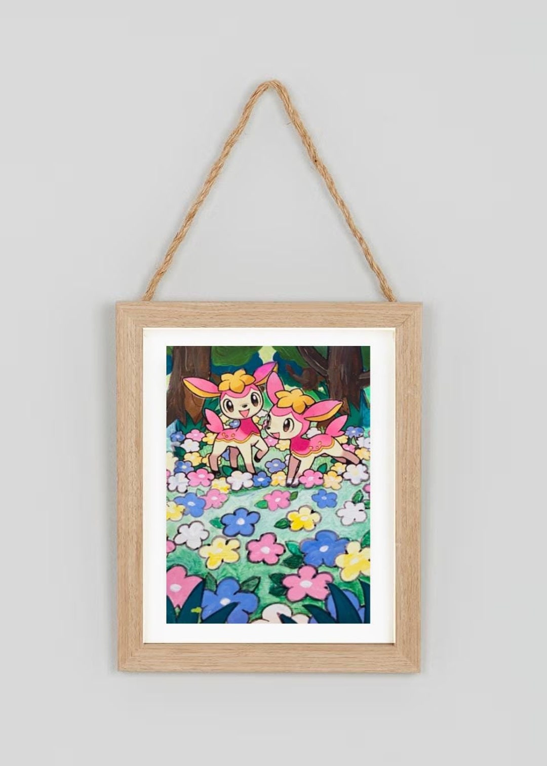 PREORDER Deerling Hand Painted Extended Pokémon Card Art Print - Etsy