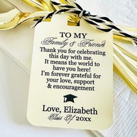 Graduation Gift Tags, 2025 Graduation Tags, Graduation Class of 2025 ...