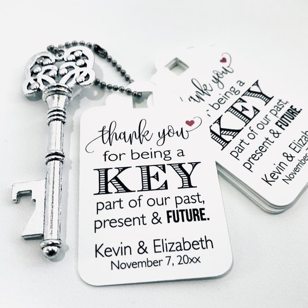 Wedding Favor Keys - Etsy