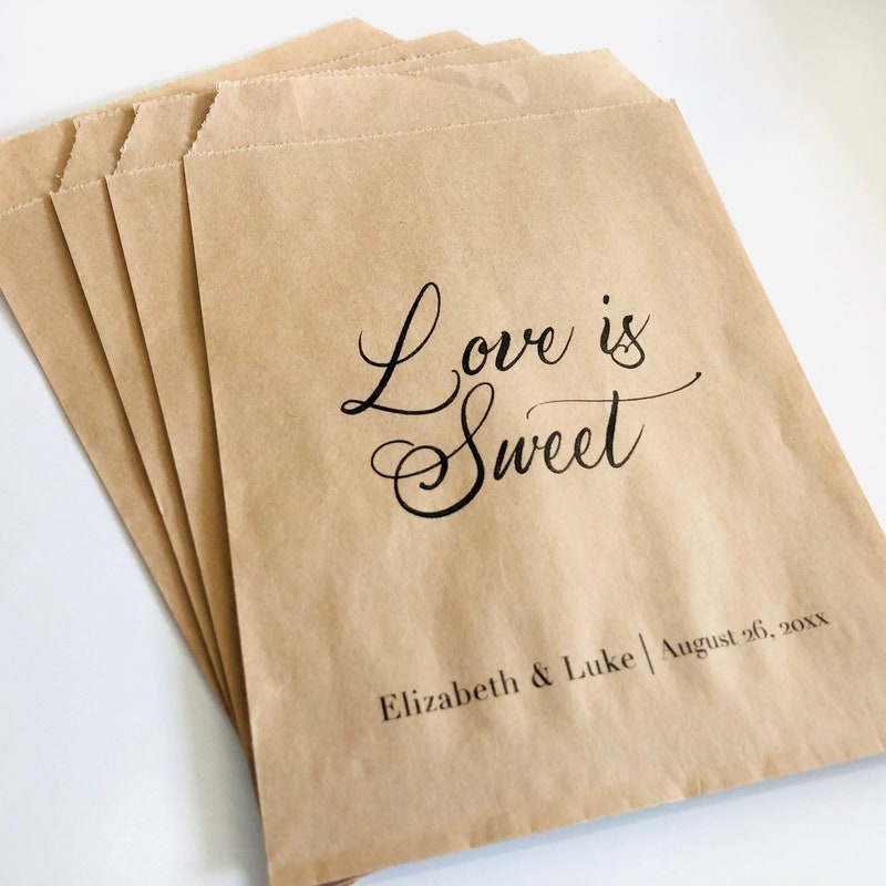 Love is Sweet Bags - Etsy