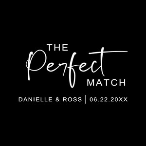 Custom Matchboxes Matches Wedding Favors for Guests, the Perfect Match ...