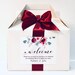Stickers for Wedding Guest Favors Gift Box Floral Gable Box - Etsy