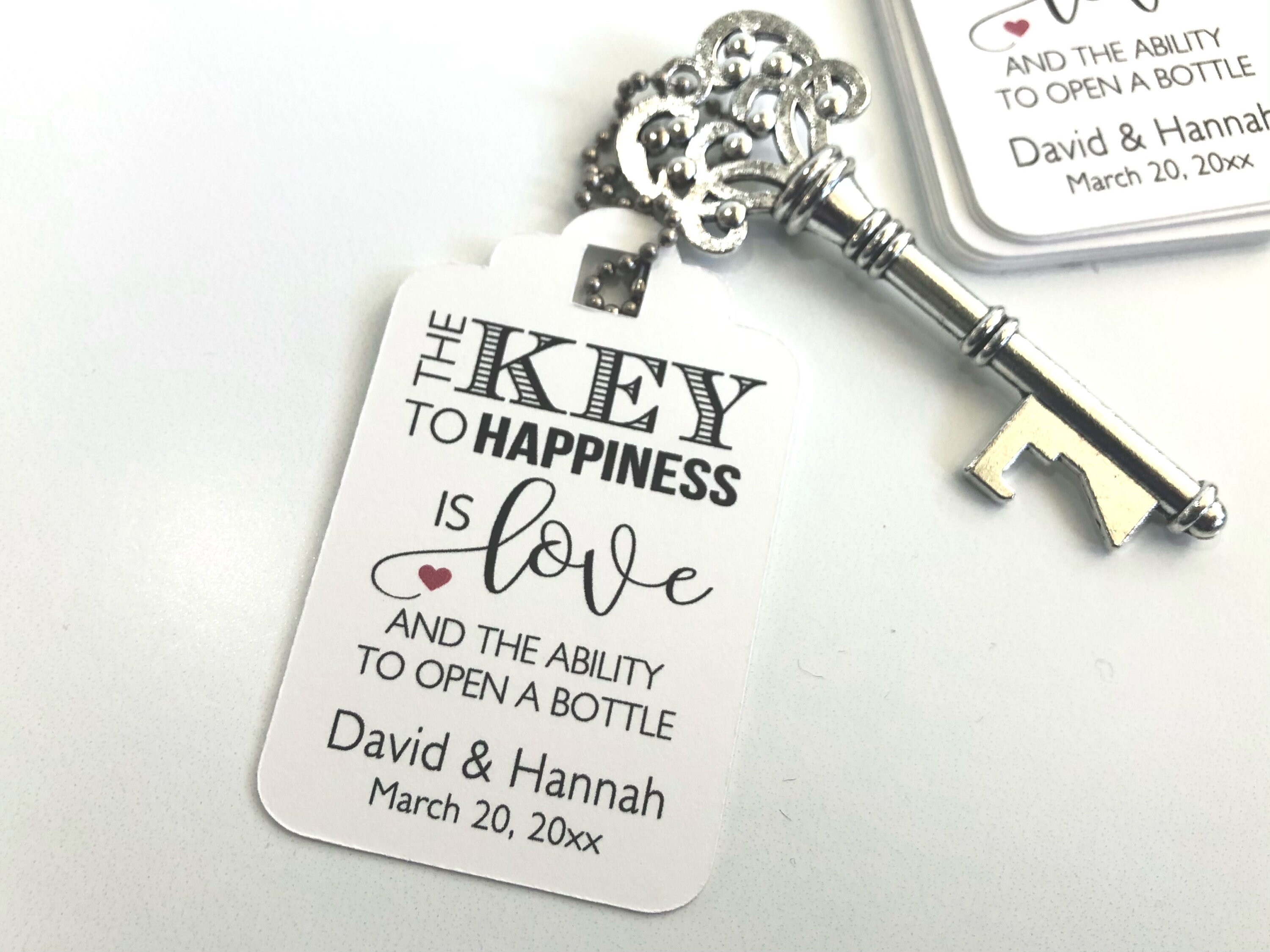 Key Bottle Openers AND Tags Wedding Favors Skeleton Key - Etsy Canada