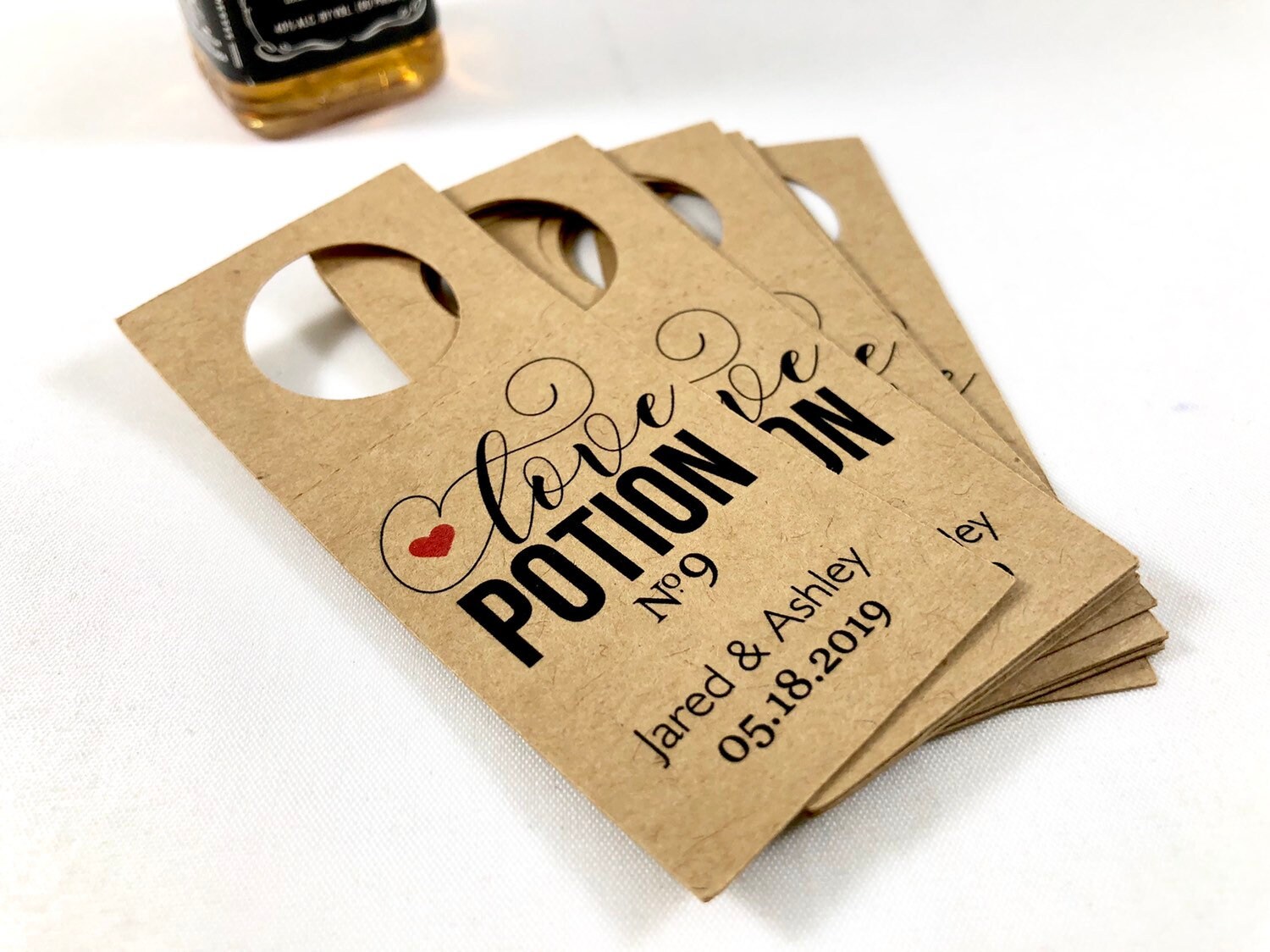 Wedding Drink Tags for Guest Favors Love Potion Mini Bottle | Etsy