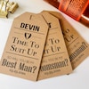 Groomsmen Proposal Label - Will You Be My Groomsman Best Man - Best Man ...