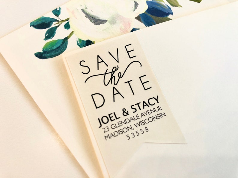 Wedding Address Return Labels Custom Mailing Labels Stickers | Etsy