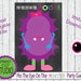 Pin the Wheel on the Bus Party Game INSTANT DOWNLOAD Printable Digital ...