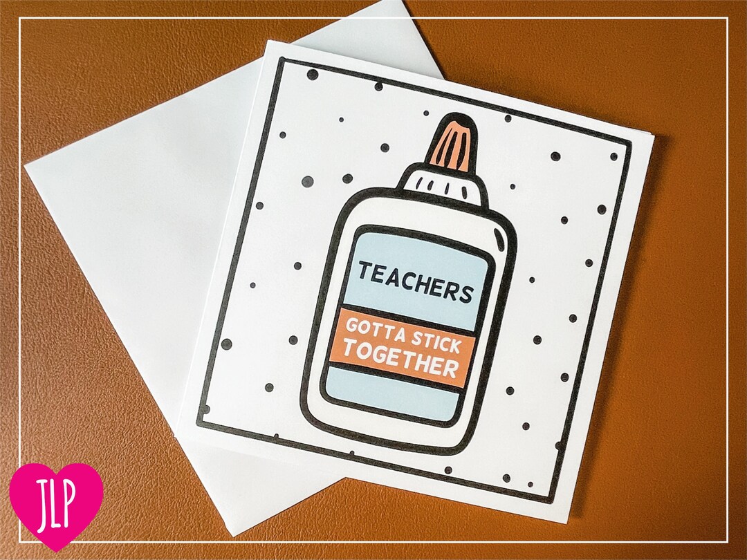 Funny Teacher Greeting Card for Teacher Friend Bestie, Teacher to ...