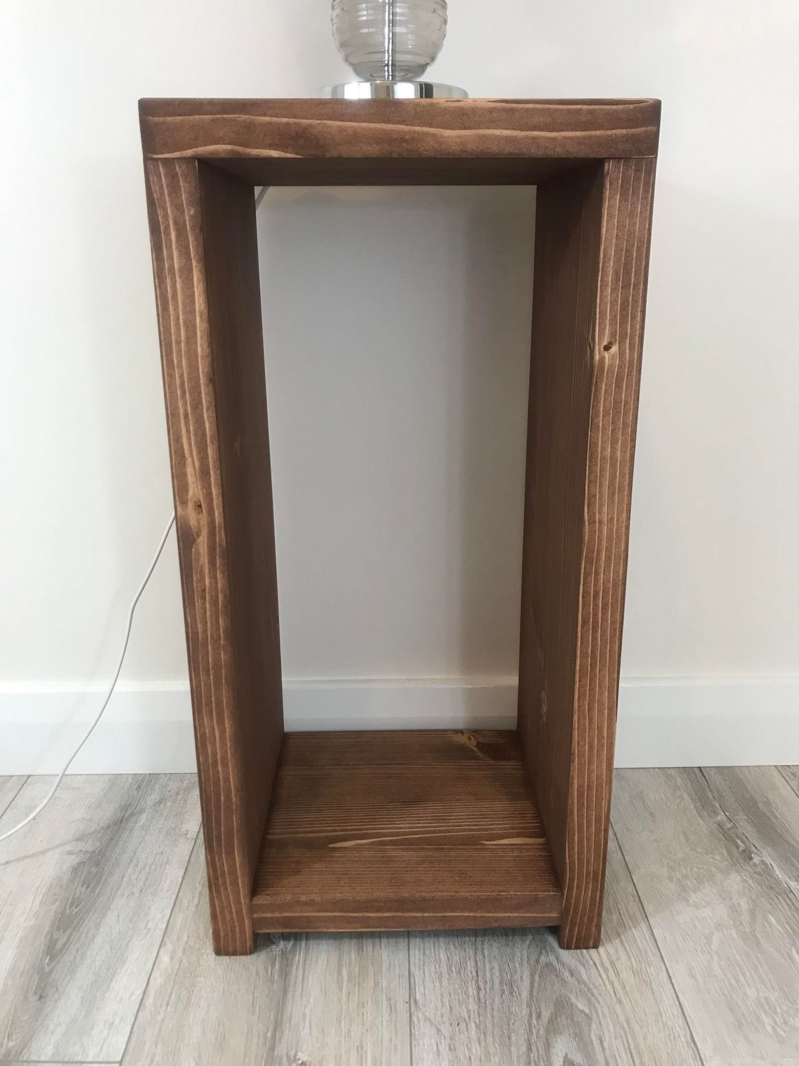 BRAND NEW Handmade Rustic Wooden Bedside Table - Many Colours and Sizes ...