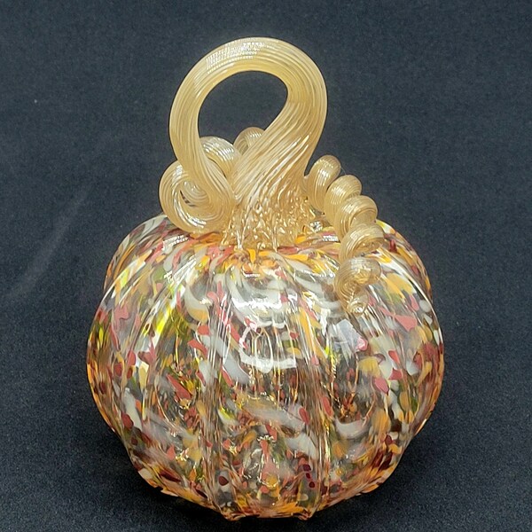 Blown Glass Pumpkins - Etsy