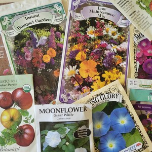 Garden Ephemera Pack, 65 Pc Vintage Scrapbook Junk Journal Kit, Nature ...
