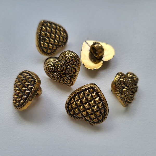 Heart Buttons - Etsy