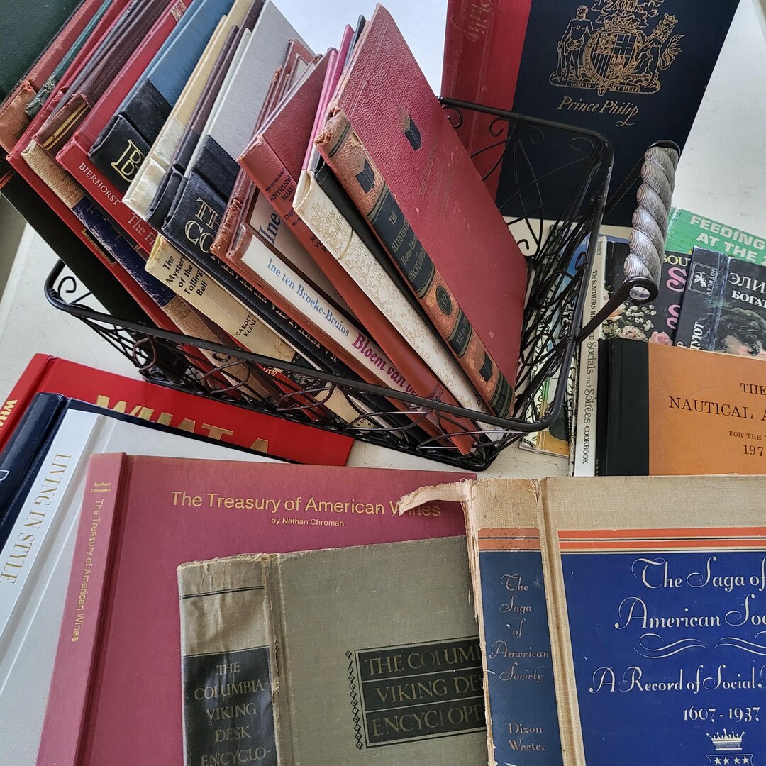 Vintage Book Covers: Surprise Lot of Book Boards for Journals, Book ...
