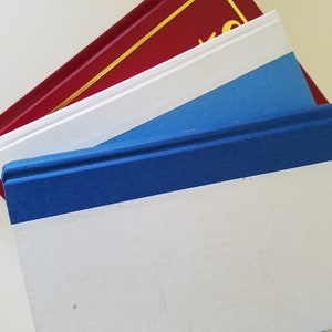Red White & Blue Books Curated Decorative Bundle for Library, Home ...