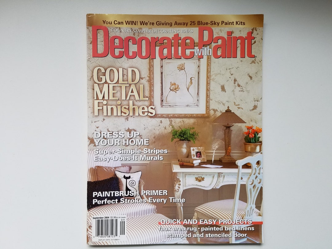 DECORATE With PAINT Craft Magazine, Projects Home Decor Furniture Walls ...