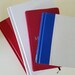 Red White & Blue Books Curated Decorative Bundle for Library, Home ...