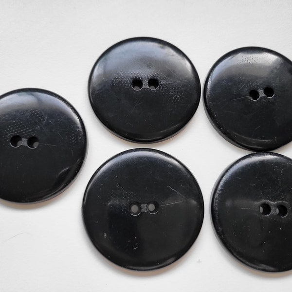 Black Coat Buttons - Etsy