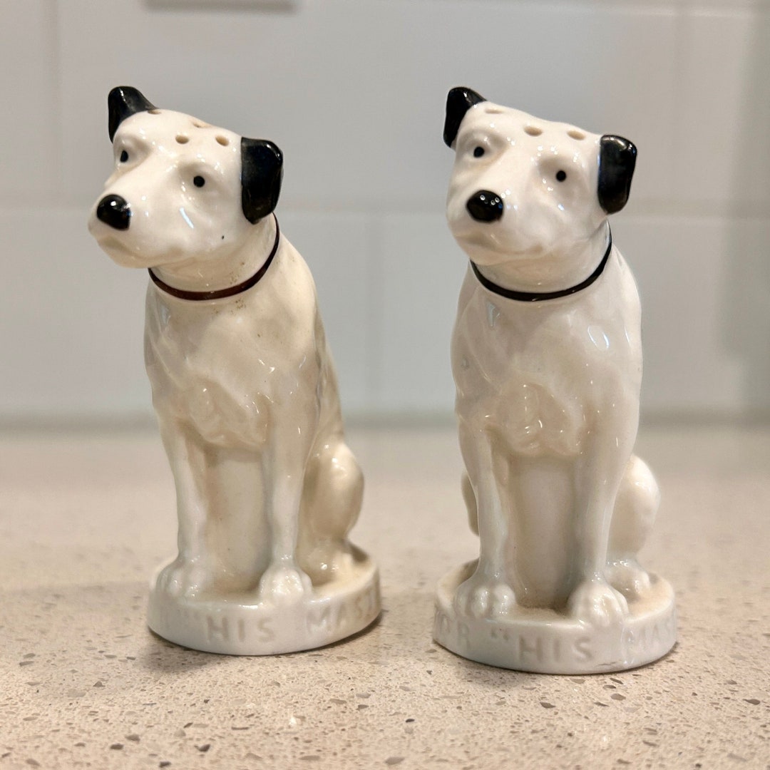 Vintage RCA Victor Salt & Pepper Nipper Set by Lenox - Etsy