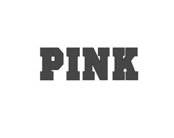 VS Pink Solid Vertical Centered Iron on Vinyl Decal Heat | Etsy