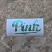 VS Pink Cursive Inspired Vinyl Adhesive Decal | Car Decal | Window ...