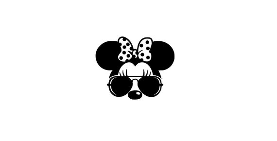 Silueta De Lazo De Minnie Mouse Factory Vector Minnie Mouse