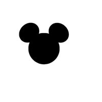 Mickey Silhouette - Etsy