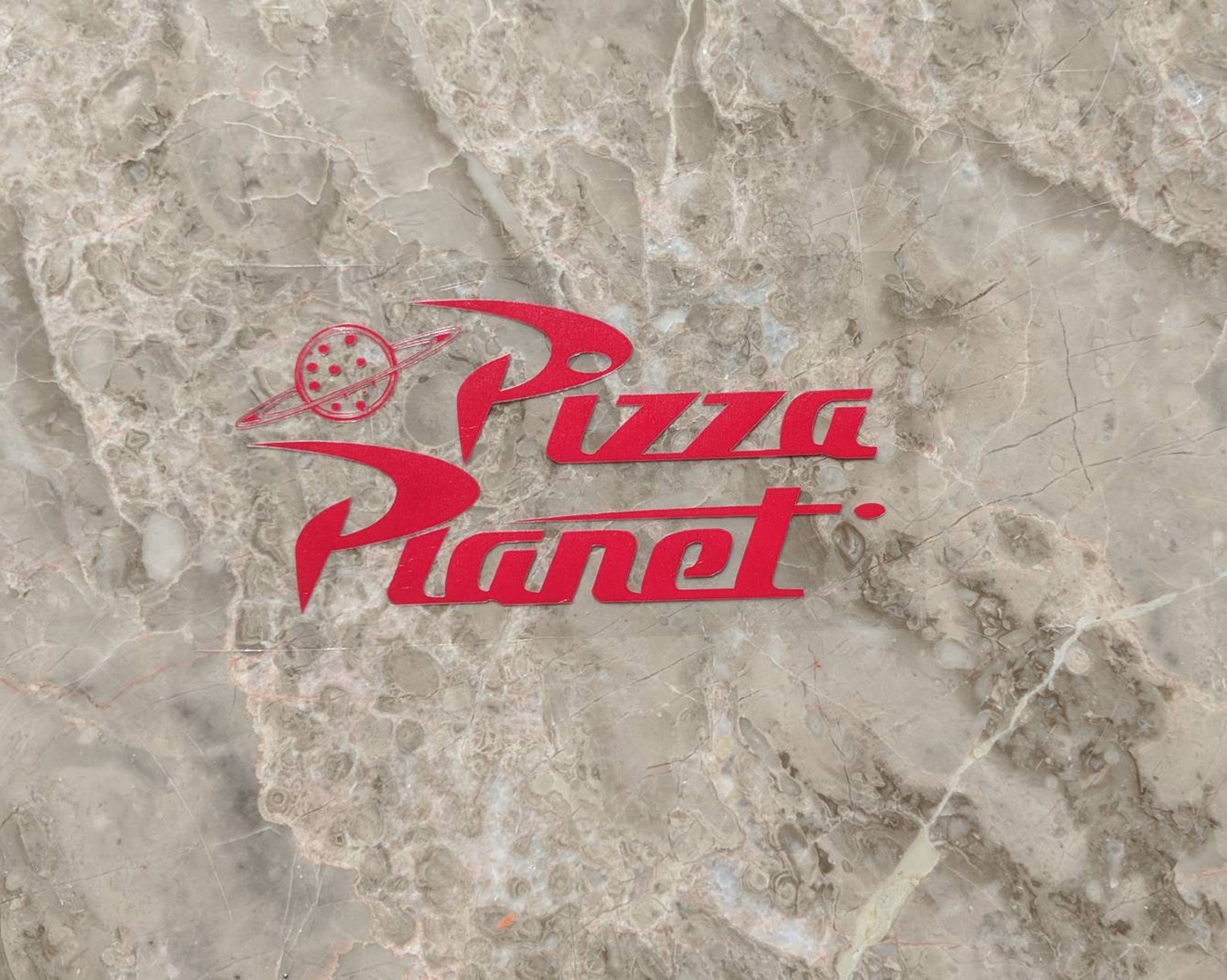 Pizza Planet Inspired Iron on Vinyl Decal Transfer - Etsy