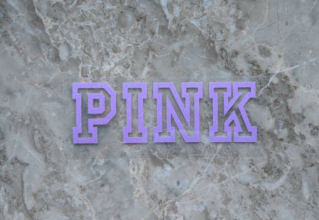 VS PINK - Iron on Vinyl Decal Heat Transfer - Etsy