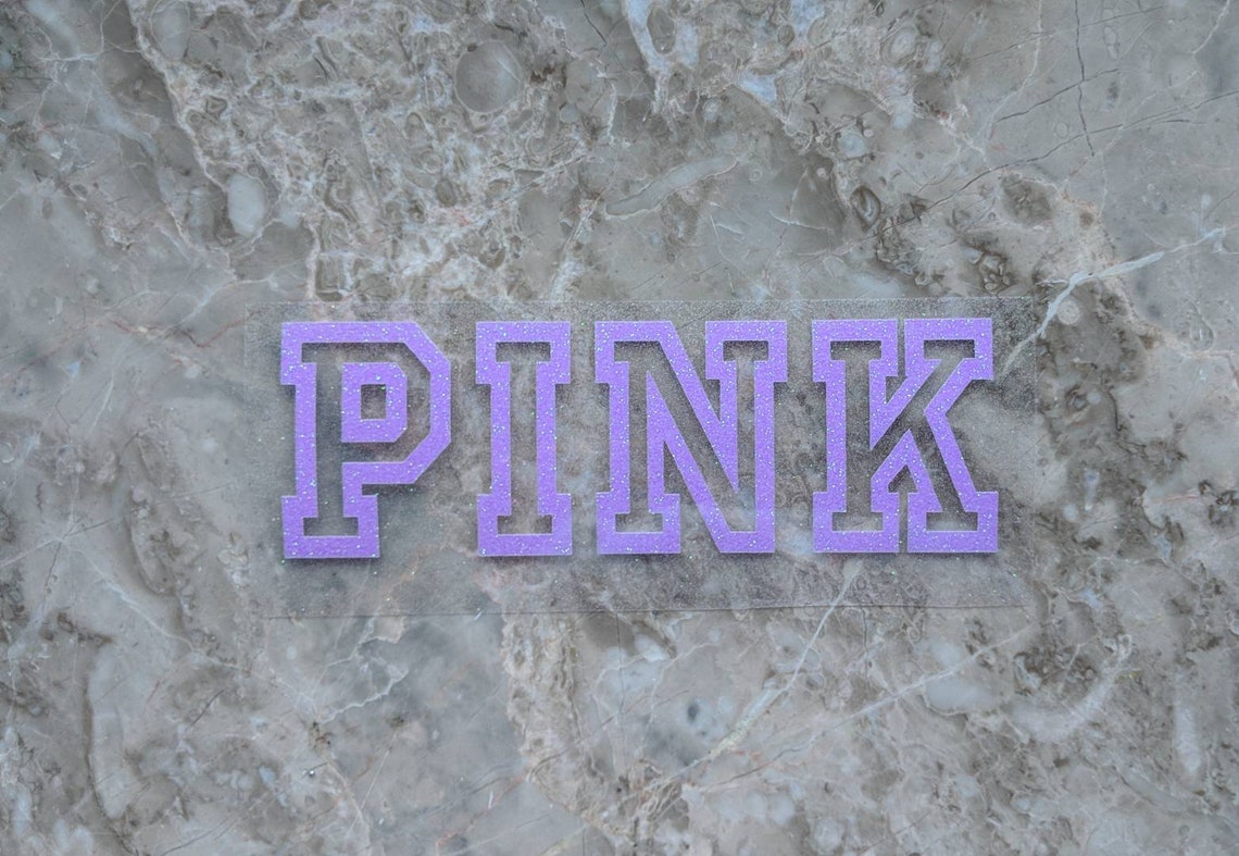 VS PINK - Iron on Vinyl Decal Heat Transfer - Etsy