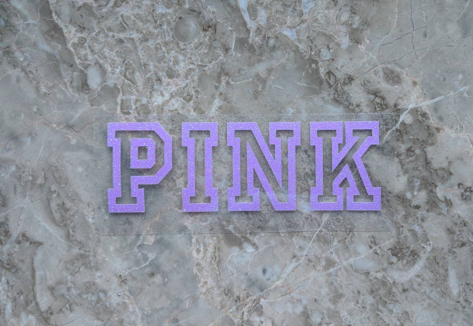 VS PINK Iron on Vinyl Decal Heat Transfer | Etsy