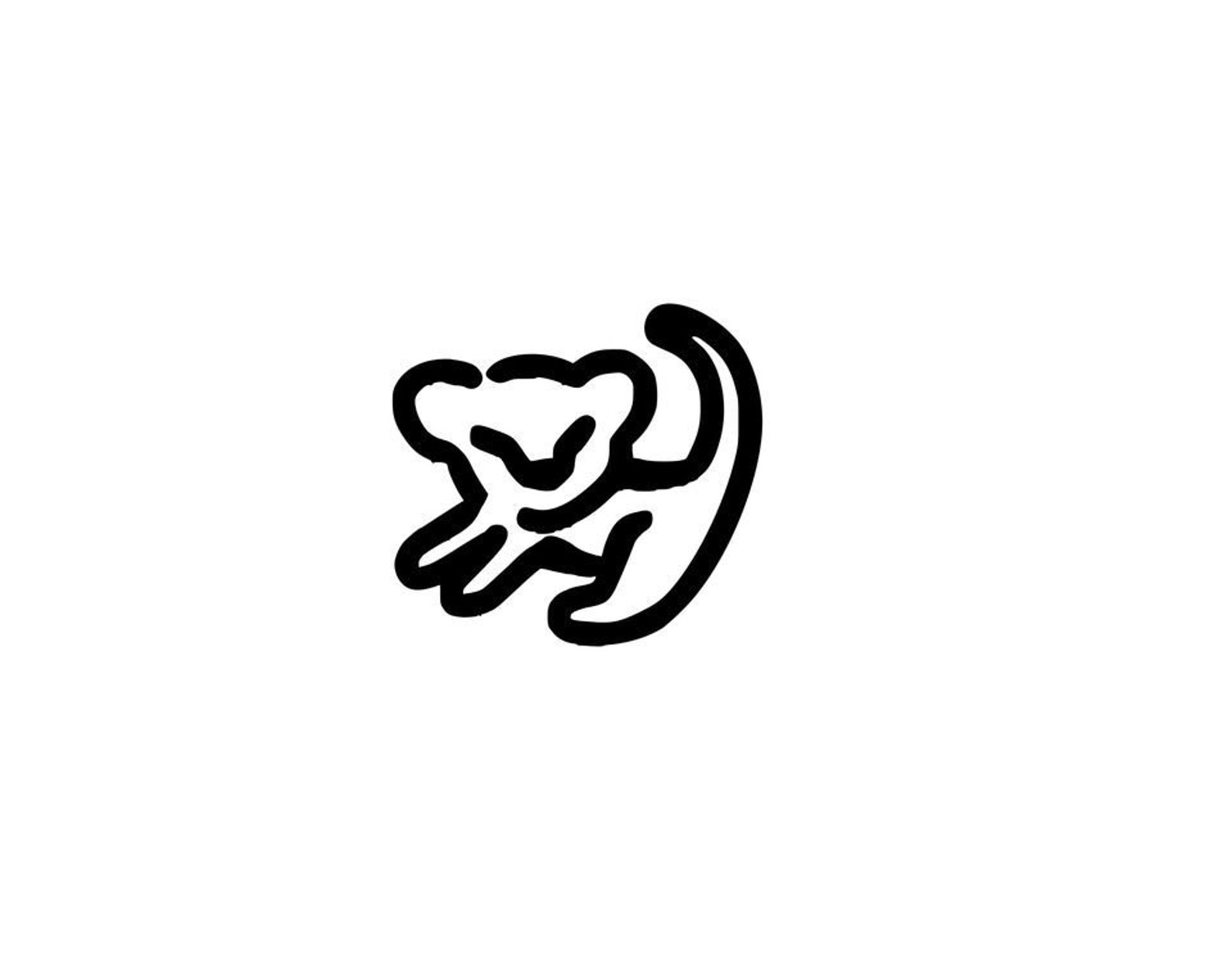 Lion King Rafiki Simba Drawing | Iron on Vinyl Decal Heat Transfer - Etsy