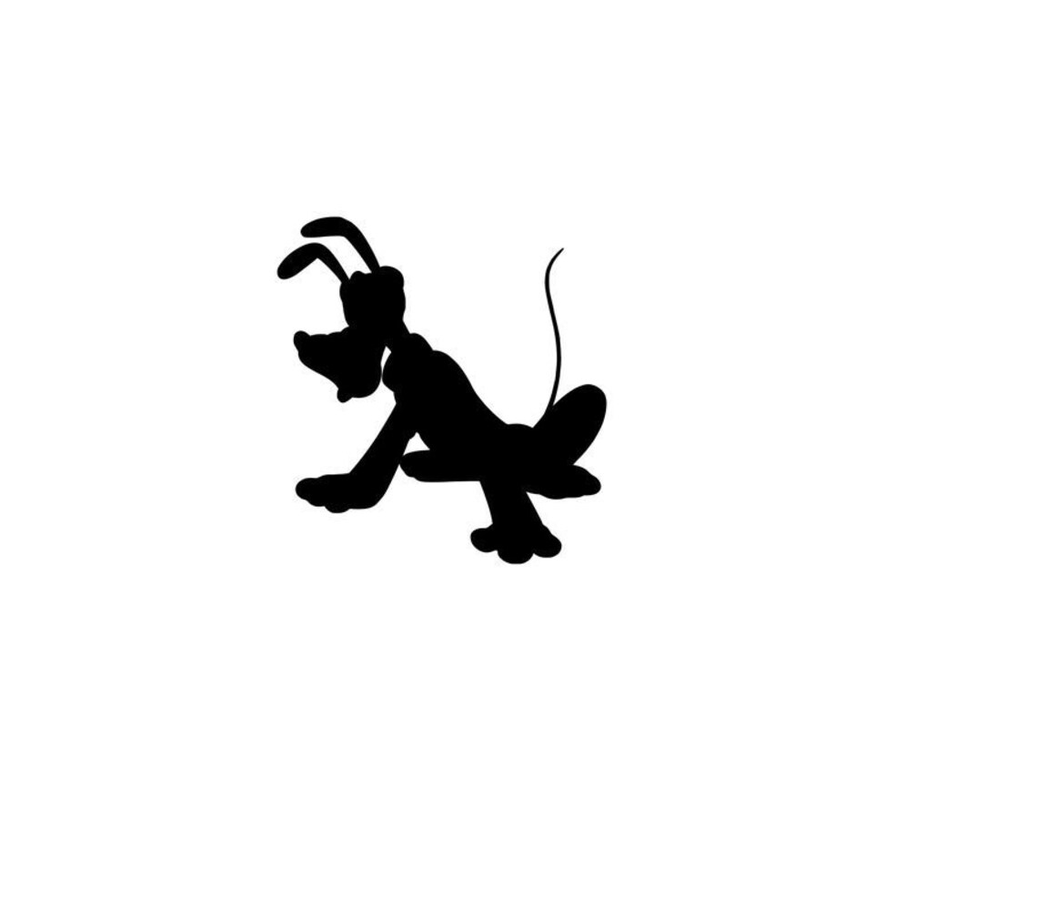 Pluto Vinyl Adhesive Decal Car Decal Window Decal Wall - Etsy