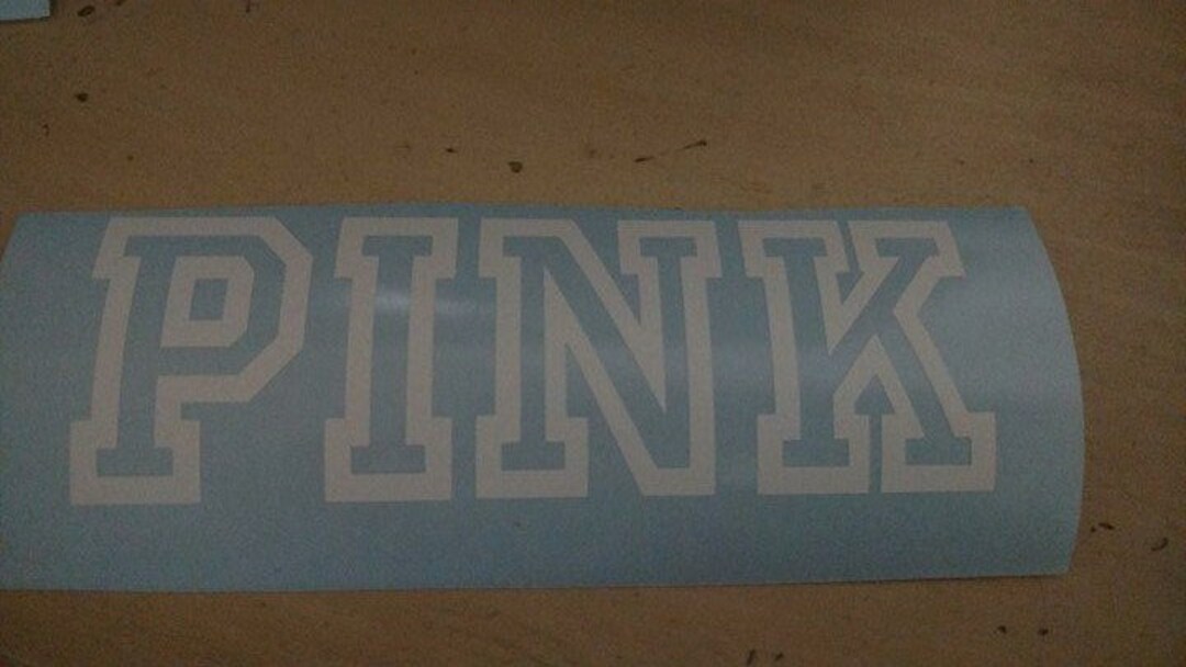 VS PINK Vinyl Adhesive Decal Car Decal Window Decal Wall Decal Laptop ...